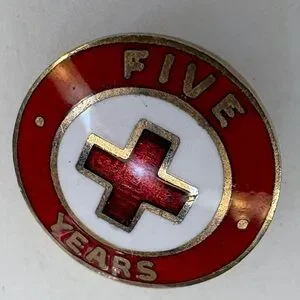 Red Cross Vintage | Jewelry | Vintage American Red Cross Five Years ...